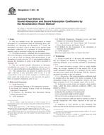 ASTM C423-06 – Most Currently Technical Standards