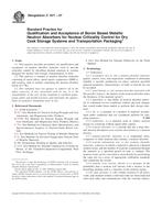 ASTM C1671-07 – Most Currently Technical Standards