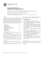 ASTM C209-07ae1 – Most Currently Technical Standards