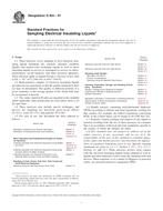 ASTM D923-07 – Most Currently Technical Standards