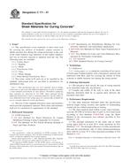 ASTM C171-07 – Most Currently Technical Standards