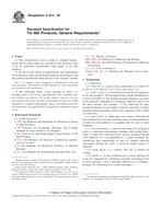 ASTM A623-08 – Most Currently Technical Standards