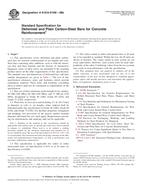 ASTM A615/A615M-08b – Most Currently Technical Standards