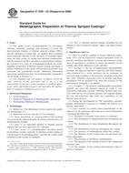 ASTM E1920-03(2008) – Most Currently Technical Standards