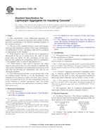 ASTM C332-09 – Most Currently Technical Standards