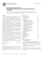 ASTM F381-09a – Most Currently Technical Standards