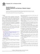 ASTM F86-04(2009) – Most Currently Technical Standards