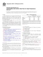 ASTM A660-96(2010) – Most Currently Technical Standards