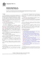 ASTM F436-10 – Most Currently Technical Standards