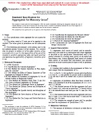 ASTM C404-97 – Most Currently Technical Standards