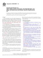 ASTM A568/A568M-11a – Most Currently Technical Standards