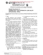 ASTM A633-79a – Most Currently Technical Standards