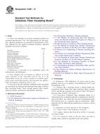 ASTM C209-12 – Most Currently Technical Standards