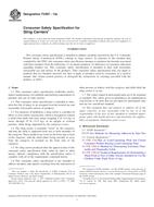 ASTM F2907-13a – Most Currently Technical Standards