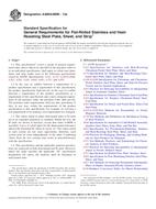 ASTM A480/A480M-13a – Most Currently Technical Standards