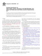 ASTM A568/A568M-13ae1 – Most Currently Technical Standards