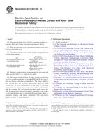 ASTM A513/A513M-14 – Most Currently Technical Standards