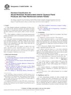 ASTM C1629/C1629M-14a – Most Currently Technical Standards