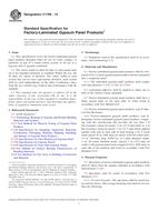 ASTM C1766-15 – Most Currently Technical Standards