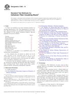 ASTM C209-15 – Most Currently Technical Standards