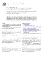 ASTM G122-96(2015)e1 – Most Currently Technical Standards