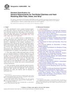 ASTM A480/A480M-16a – Most Currently Technical Standards