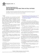 ASTM A506-16 – Most Currently Technical Standards