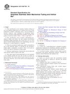 ASTM A511/A511M-16 – Most Currently Technical Standards