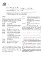 ASTM A6/A6M-16 – Most Currently Technical Standards