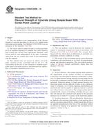 ASTM C293/C293M-16 – Most Currently Technical Standards