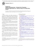 ASTM F3302-18 – Most Currently Technical Standards