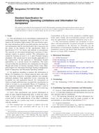 ASTM F3174/F3174M-18 – Most Currently Technical Standards