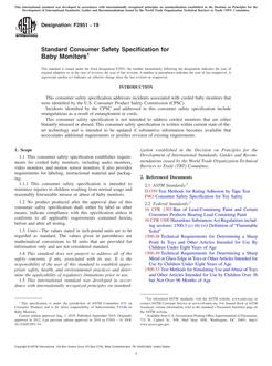 ASTM F2951-19 – Most Currently Technical Standards