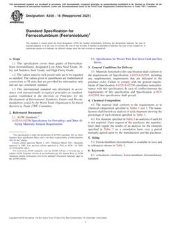 ASTM A550-16(2021) – Most Currently Technical Standards