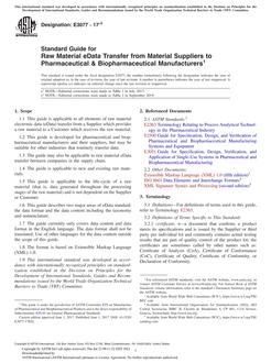 ASTM E3077-17e2 – Most Currently Technical Standards