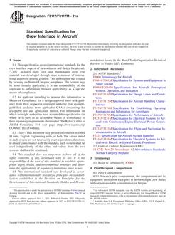 ASTM F3117/F3117M-21a – Most Currently Technical Standards