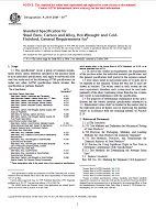 ASTM A29/A29M-99e1 – Most Currently Technical Standards