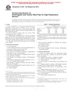 ASTM A660-96(2001) – Most Currently Technical Standards