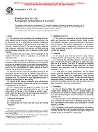 ASTM C172-99 – Most Currently Technical Standards