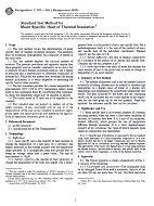 ASTM C351-92b(1999) – Most Currently Technical Standards