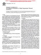 ASTM C411-97 – Most Currently Technical Standards