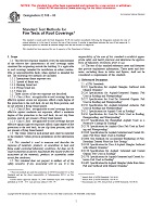 ASTM E108-00 – Most Currently Technical Standards