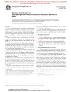 ASTM A572/A572M-01 – Most Currently Technical Standards