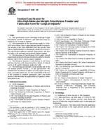 ASTM F648-00 – Most Currently Technical Standards