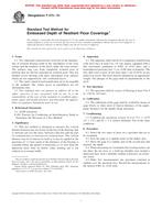 ASTM F373-01 – Most Currently Technical Standards