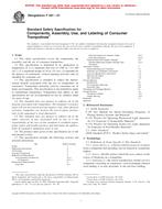 ASTM F381-01 – Most Currently Technical Standards