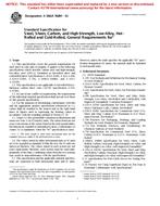 ASTM A568/A568M-01 – Most Currently Technical Standards