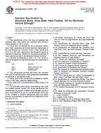 ASTM A490-02 – Most Currently Technical Standards