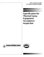 AWS C2.21/C2.21M:2003 – Most Currently Technical Standards