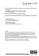 BS 2769-2.0:1984 – Most Currently Technical Standards